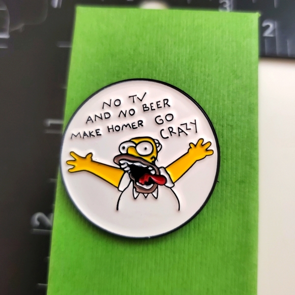 Jewelry | The Simpsons Homer Simpson Pin | Poshmark